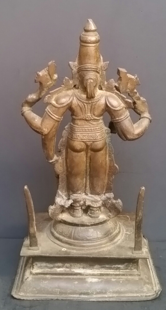 Kerala Vishnu back | Bronzes of India – A personal collection