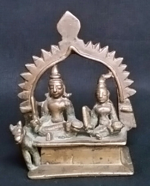 Khandobha and Mhalsa (seated) | Bronzes of India – A personal collection