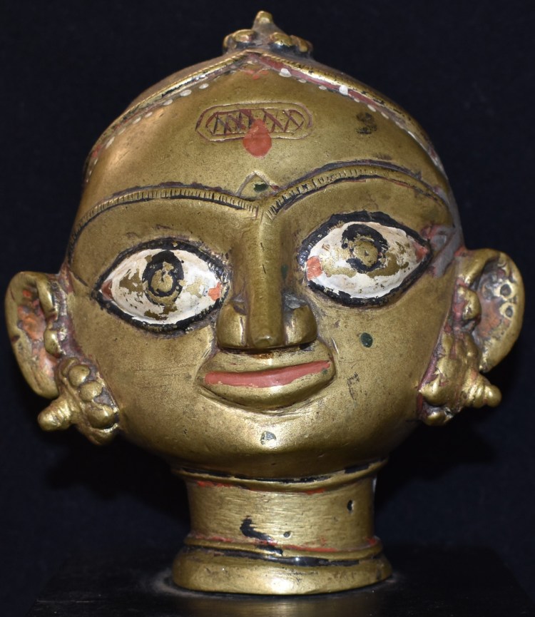 Gauri head | Bronzes of India – A personal collection