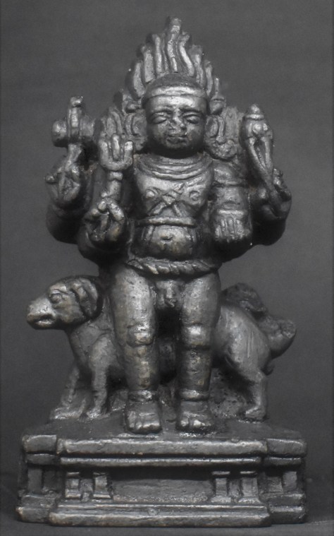 Bhairava (stone) | Bronzes of India – A personal collection