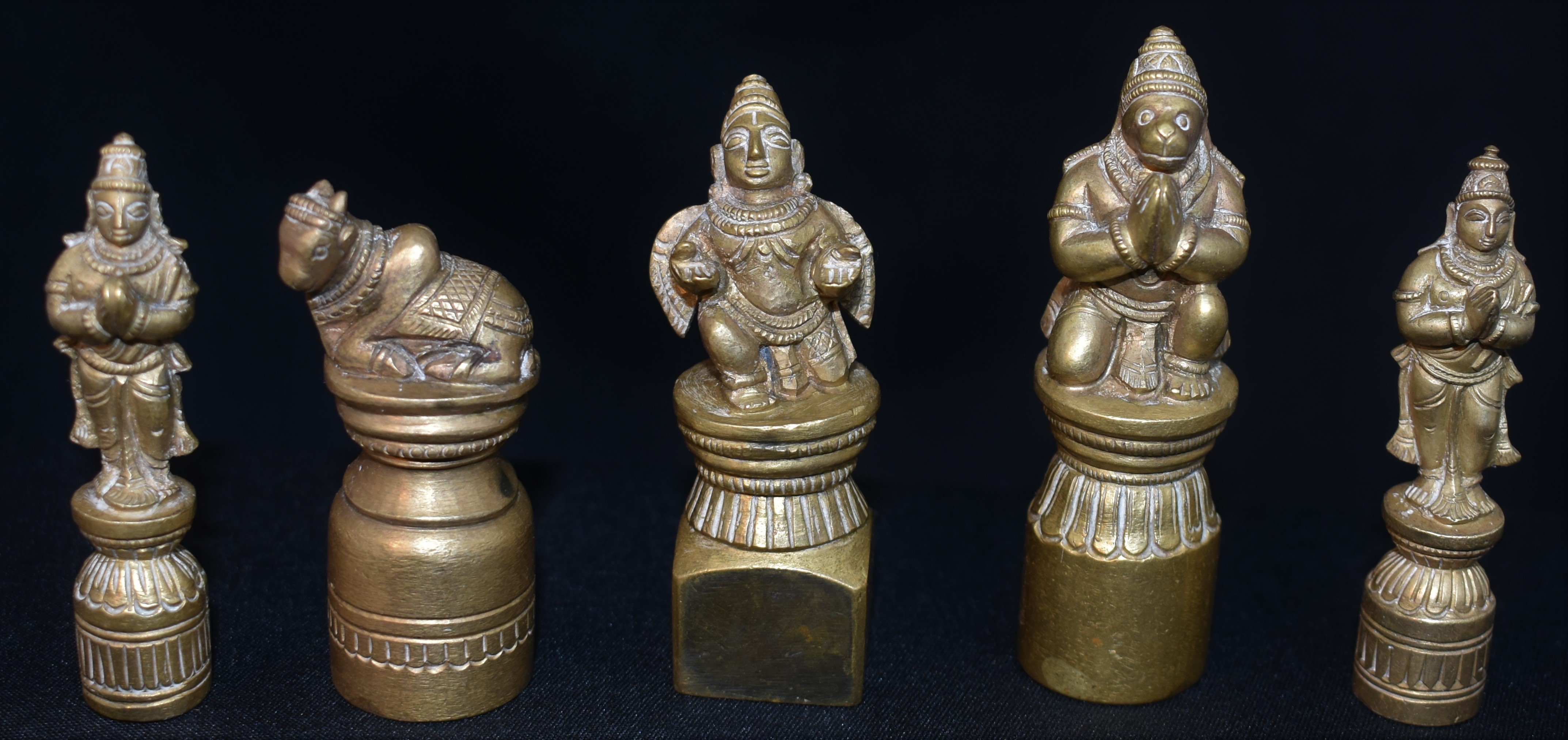 Gods as Chess pieces | Bronzes of India – A personal collection