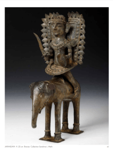 Bhuta figure on an elephant | Bronzes of India – A personal collection