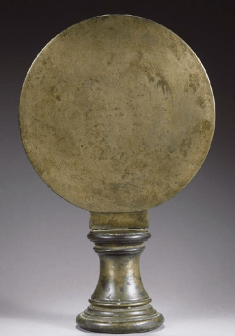 Nepal altar mirror | Bronzes of India – A personal collection